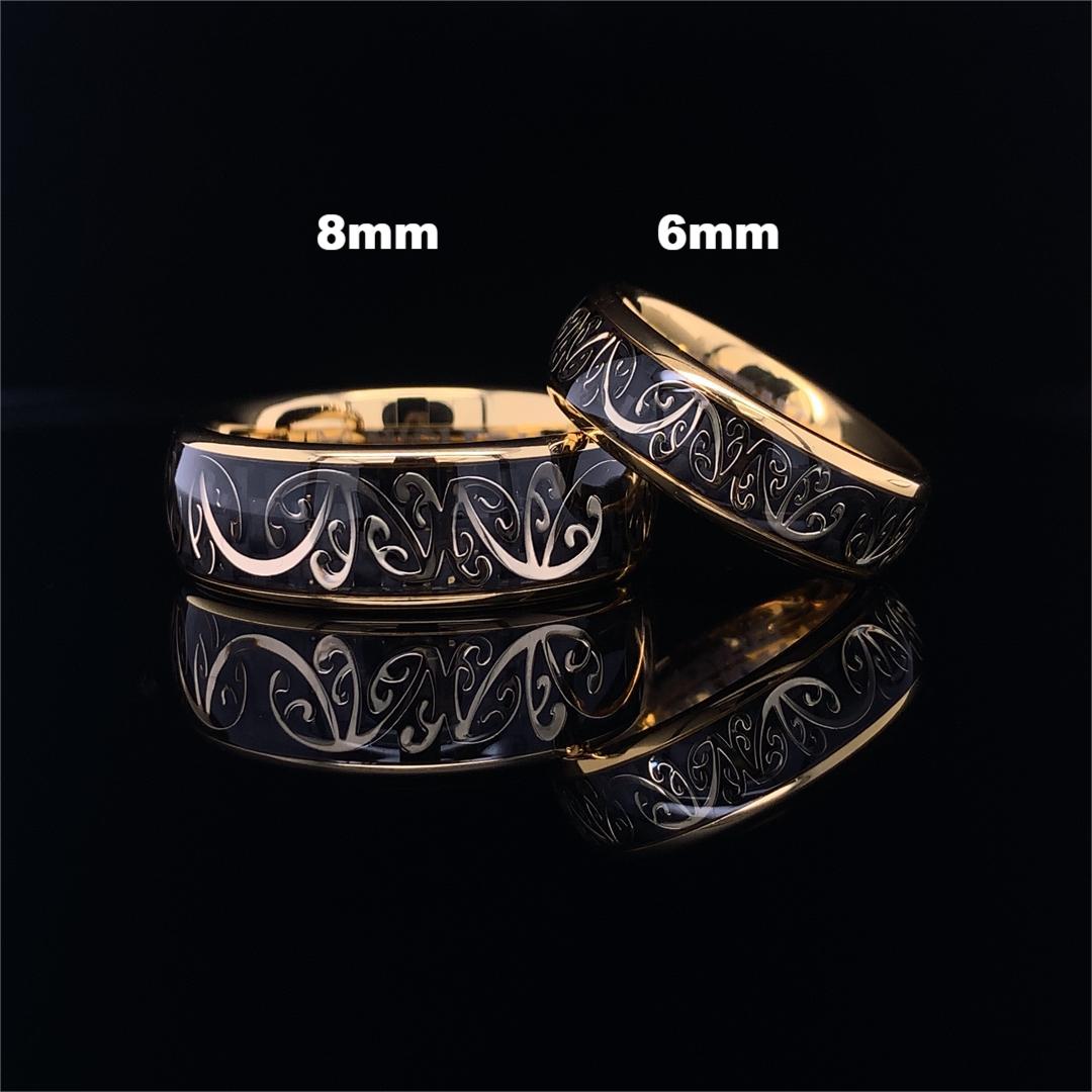 The Slim Golden Koru Ring – Storm Baker Jewellers