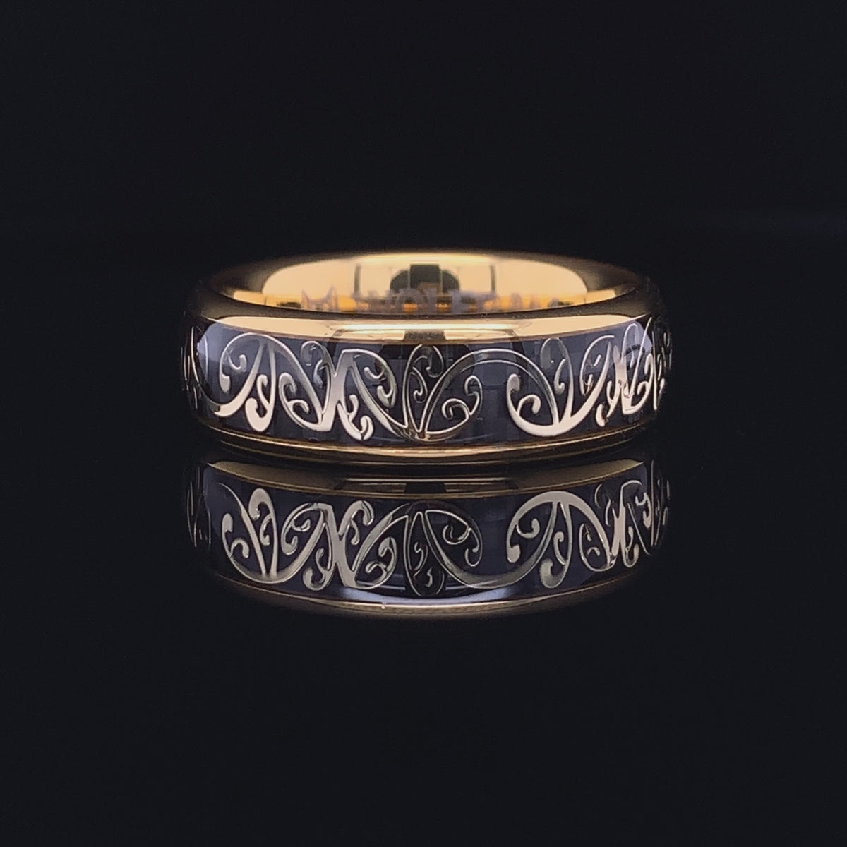 The Slim Golden Koru Ring – Storm Baker Jewellers