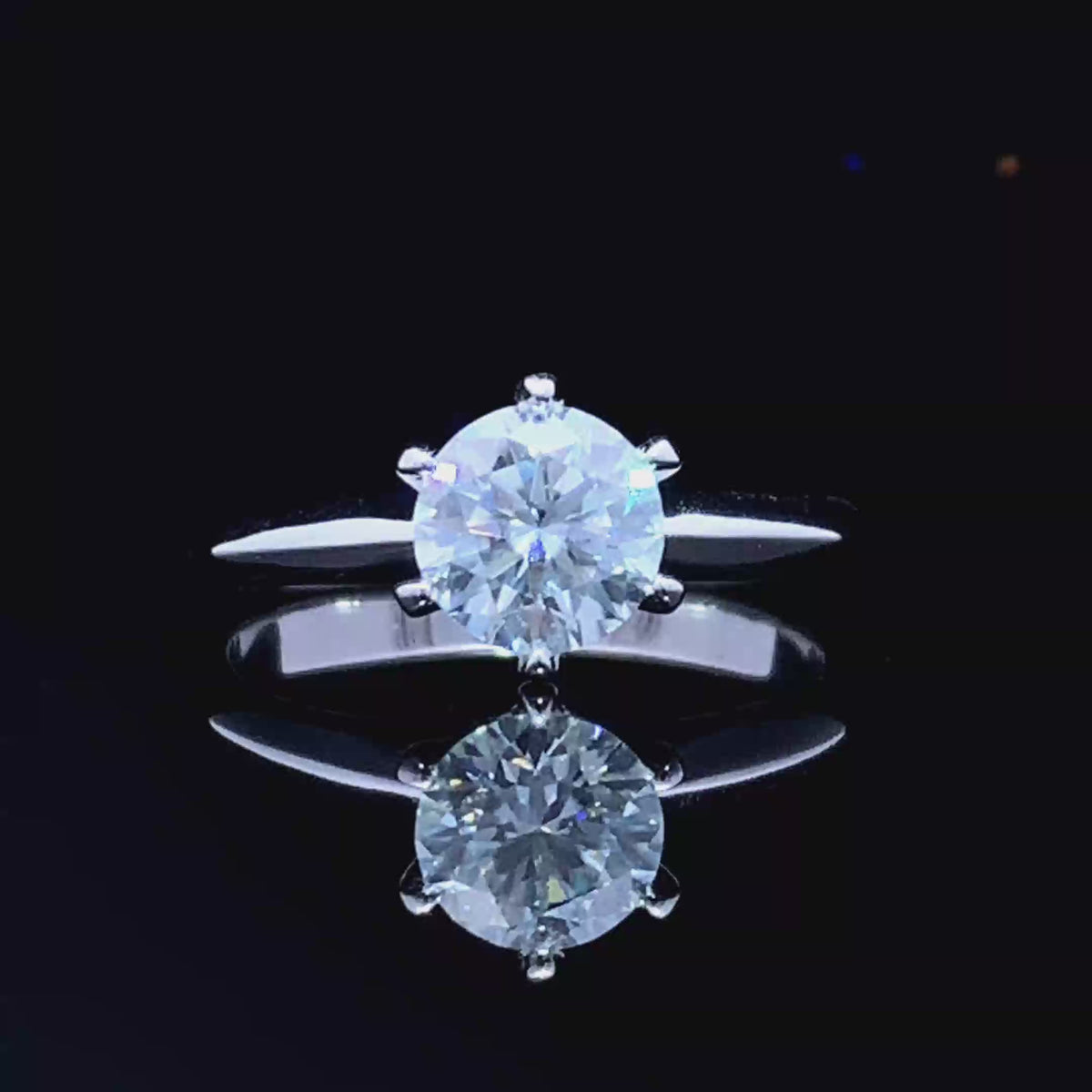 6 Claw Moissanite Solitaire – Storm Baker Jewellers